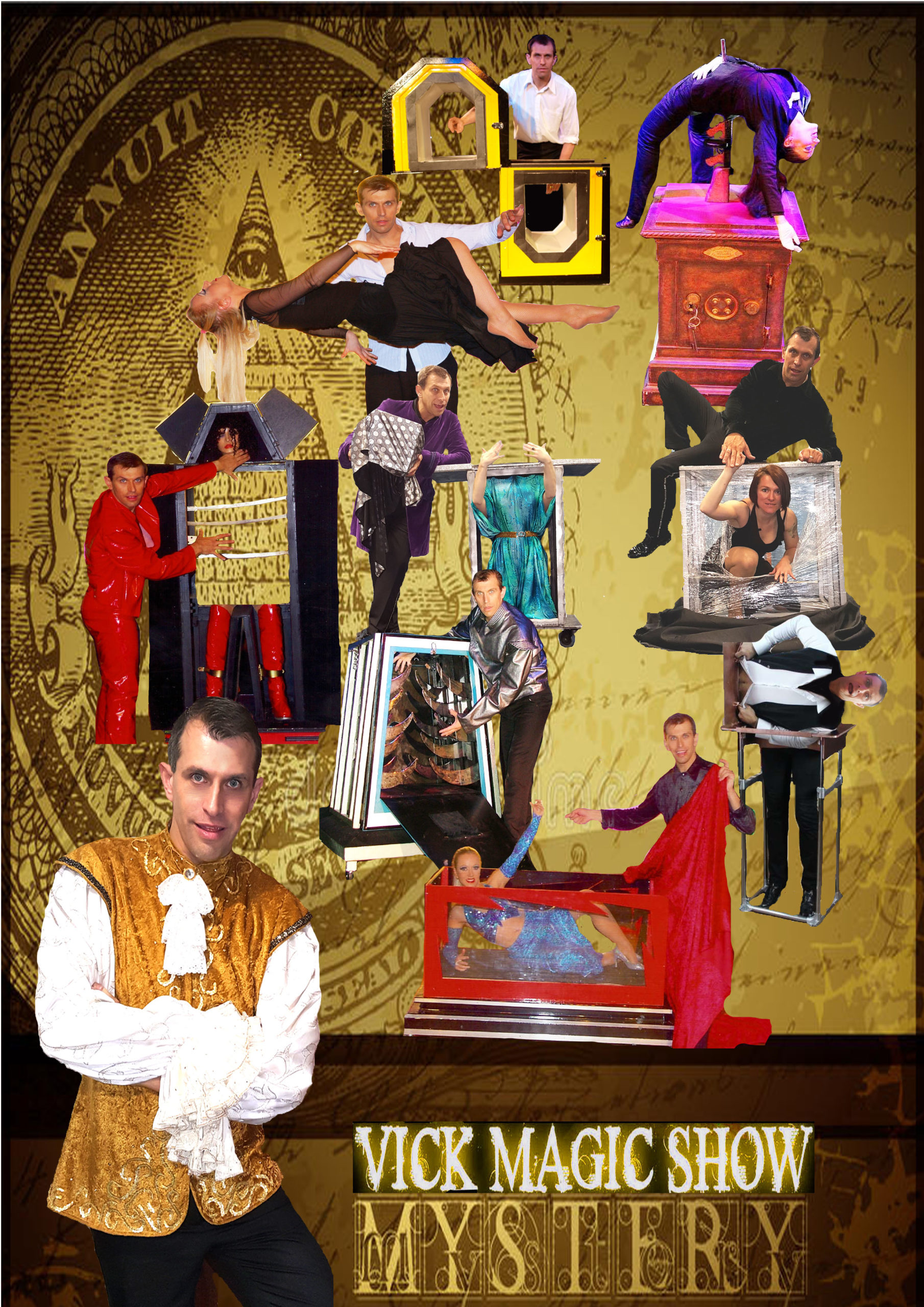 Spectacle de magie grandes illusions mystery - Vick Magics Show Officiel